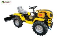 China 4x4 Mini Diesel Tractor 12hp Multifunction Garden Tractor with Soil Leveler for sale