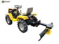 China 4WD Multi Function Diesel Mini Tractor 12hp with Soil Leveler CE for sale