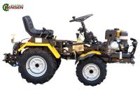 China Gasoline 18HP 4WD Mini Agricultural Tractor with CE Certification for Farm Orchard Use for sale