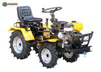 China 4WD Compact Tractor Reversible Plough Gasoline 18HP Mini Tractor for sale