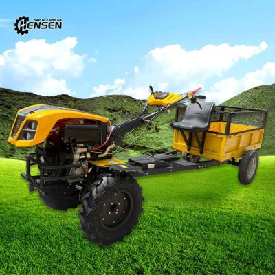 China 10hp Diesel Power Tiller 1350mm Tilling Width Gear Driven Mini Tiller for Agriculture for sale