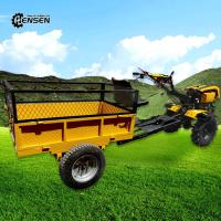 China Gear Driven Diesel Mini Tiller 100mm Deep 10HP Cultivator with PTO for sale