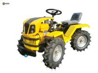 China 4WD Single Cylinder Agricultural Mini Tractor 18hp Gasoline Air Cooled CE for sale