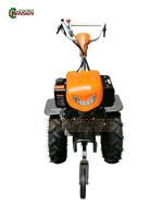 China 7HP Diesel Two Wheel Tiller Hand Tractor 800-1000mm Tilling Width Gear Drive Agricultural Machinery for sale