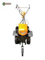 China Recoil Start 4 Stroke Diesel Mini Tillage Machine Walking Tractor 5HP Agricultural for sale