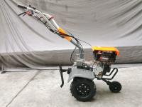 China Recoil Start 4 Stroke Diesel Mini Tillage Machine Walking Tractor 5HP Agricultural for sale