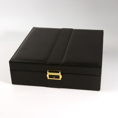 China jewelry packing for jewelry leather jewelry box for sale