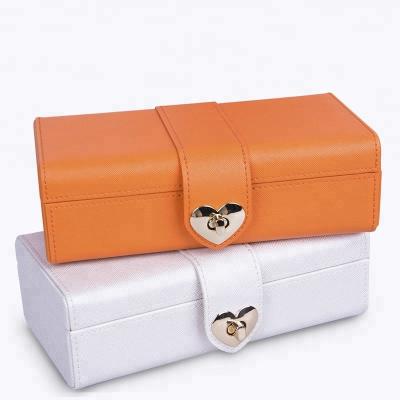 China Packaging Fabric Leather Jewelry Box Set Custom Logo / Size Durable For Storage for sale