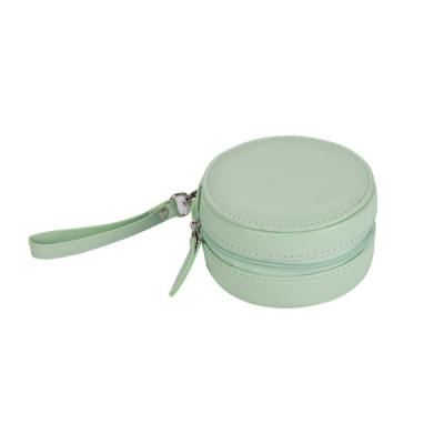 China Dust Proof Portable Travel Jewelry Box Organizer Zippered Durable NO MOQ for sale