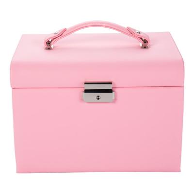 China Water Resistant Three Layer Luxury Jewelry Box For Parents Eco Friendly for sale