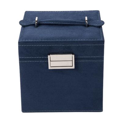 China Square Shape Organizer Portable Travel Jewelry Box For Packaging / Storage for sale