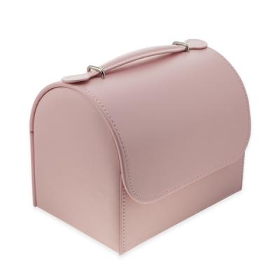 China discount jewelry travel box wholesale travel jewelry box PU leather jewelry storage box for sale