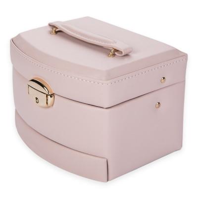 China fashion recycled jewelry display cases wholesale jewelry Case Leather Organizer Girls  Box for sale