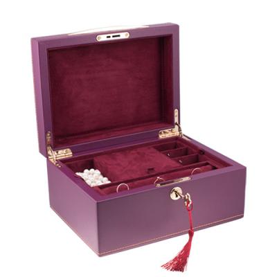 China Watch Storage Leather Jewelry Box High Durability Custom Logo Easy To Use for sale