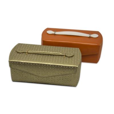 China Electroplating Hardware PU Leather Jewellery Packaging Boxes for sale