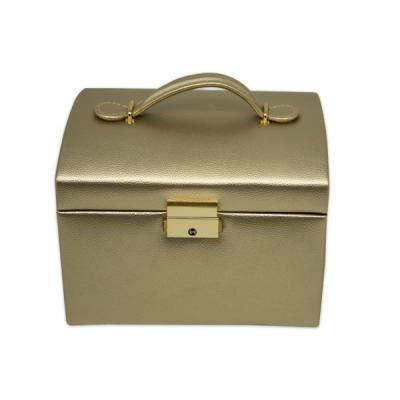 China Business Empty Velvet inside PU leather Jewelry Gift Boxes for sale