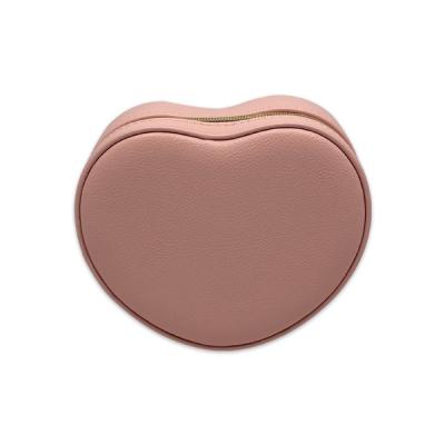 China Heart Shape 10*10*5cm Portable Jewelry Holder Organizer Case for sale