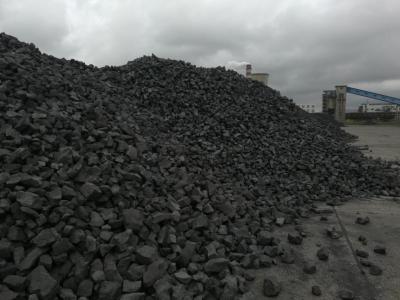 China Low Sulfur Ash 8% Hard Coke Mineral 7400kj/Kg Calorific Value Small Porocity for sale
