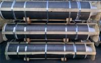 China Ultra High Power UHP Graphite Electrode Bar 1500-2100mm Length CCIC Approval for sale