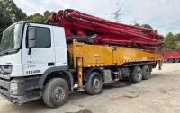 China 56m Used Concrete Pump Truck SYM5449THB560C-8A With Benz Chassis for sale