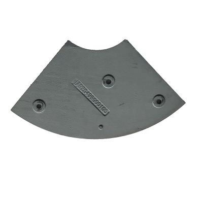 China Steel Batching Plant Parts A820499000105 Outer Side End CushionII JS1000.3.2-10 for sale