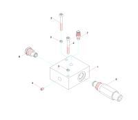 China A810201025057 Waterproof valve C12045.6.6.31D for SANY for sale