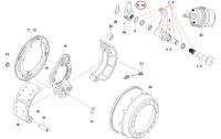 China 60110538 / 60110534  Front Left/RightAdjuster 3501130 / 3501170 (26-teeth) for SANY Crane for sale