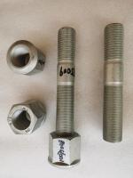 China 10075008 10075009 Hub nut Stud RSC45.8-5A rear wheel for SANY reacher stacker for sale