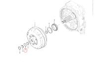 China 60285262 60K30114 O-ring 60285251 4501217 OUTPUT SHAFT Original spare parts   1205FT20640 for SANY Rough Terrain Crane for sale