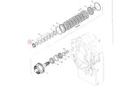 China 60285125 235763 BEARING 60285255 4501454 FORWARD SHAFT PILOT Original spare parts DA-NA SPI-CER 1205FT20640 for SANY Rough terrain for sale