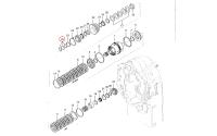 China 60099769 4208098 PISTON RING Original spare parts   1205FT20640 for SANY Rough terrain crane for sale