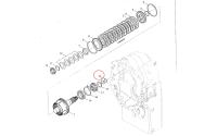 China 60099769 4208098 PISTON RING Original spare parts   1205FT20640 for SANY Rough terrain crane for sale