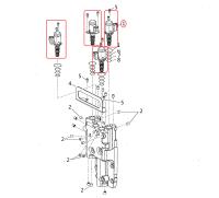 China 60174359 4211145 Solenoid Valve 24DRZ 4211199 DEUTSCH 24V Original spare parts   1205FT20640 for SANY Rough Terrain for sale