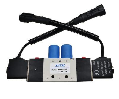 China 60128948 2/5 valve B994V22008 KCS017B DC 24V AIRTAC for SANY mobile crane for sale