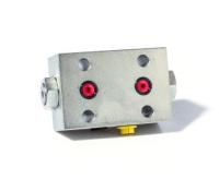 China Alloy Steel Crane Spare Parts A229900004435 Bidirectional Hydraulic Lock YSS-8BS for sale