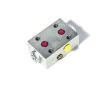 China Alloy Steel Crane Spare Parts A229900004435 Bidirectional Hydraulic Lock YSS-8BS for sale
