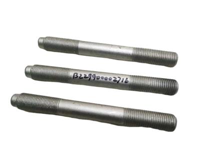 China B229900002716 Hub nut Stud bolt RSC45.12-10A M18*2*165  front wheel for SANY reacher stacker for sale