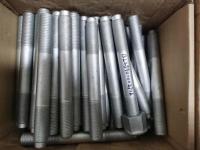 China B229900002716 Hub nut Stud bolt RSC45.12-10A M18*2*165  front wheel for SANY reacher stacker for sale