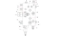 China A810299000204 A820199003189 Pilot valve group RSC45.2.1.30  for  SANY  reacher stacker for sale