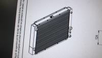 China 60342448 Special Panel for Evaporator Cooler oil cooler  505414041011 Parker for SANY reacher stacker for sale