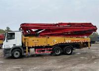 China 2019  Used Concrete Pump Truck 49M Second Hand Concrete Pump 3 Axle for sale