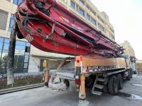 China 2012 56m Pump Truck Used Construction Equipment SY5419THB 6 Sections With RZ Boom for sale