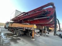 China 2012 56m Pump Truck Used Construction Equipment SY5419THB 6 Sections With RZ Boom for sale
