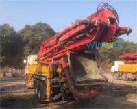 China 2011 Used Concrete Pump Truck Mounted 37m  With Isuzu Chassis for sale