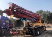 China 2011 Used Concrete Pump Truck Mounted 37m  With Isuzu Chassis for sale