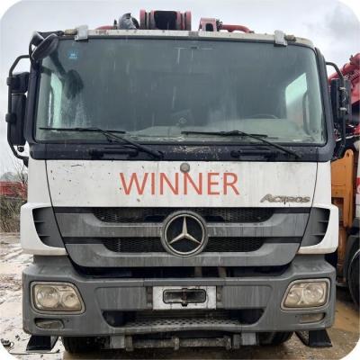 China Refurbished Second Hand Concrete Trucks 2012 Used Pump Trucks SY 5313THB 46 for sale