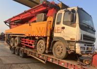 China SANY 2012 Used Concrete Pump Truck 52m 5 Sections With RZ Boom SY5418THB52 for sale