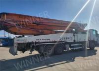 China 2012 Used Construction Trucks 4 Axle Second Hand Concrete Trucks 56m for sale