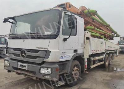 China 2012 Used Concrete Pump Truck With Boom ZLJ5339THB 47m 3 Axle for sale