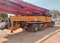 China 2016 Used Concrete Pump Truck SANY 3 Axle SYM5339THBDW 490C-8S for sale